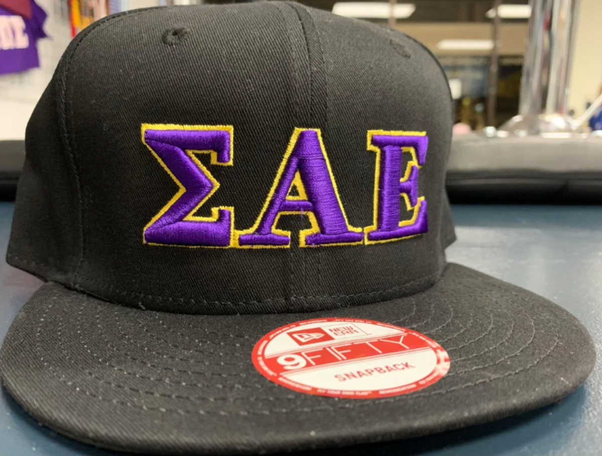 Sigma Alpha Epsilon Snapback Hat – Shopgreeklife