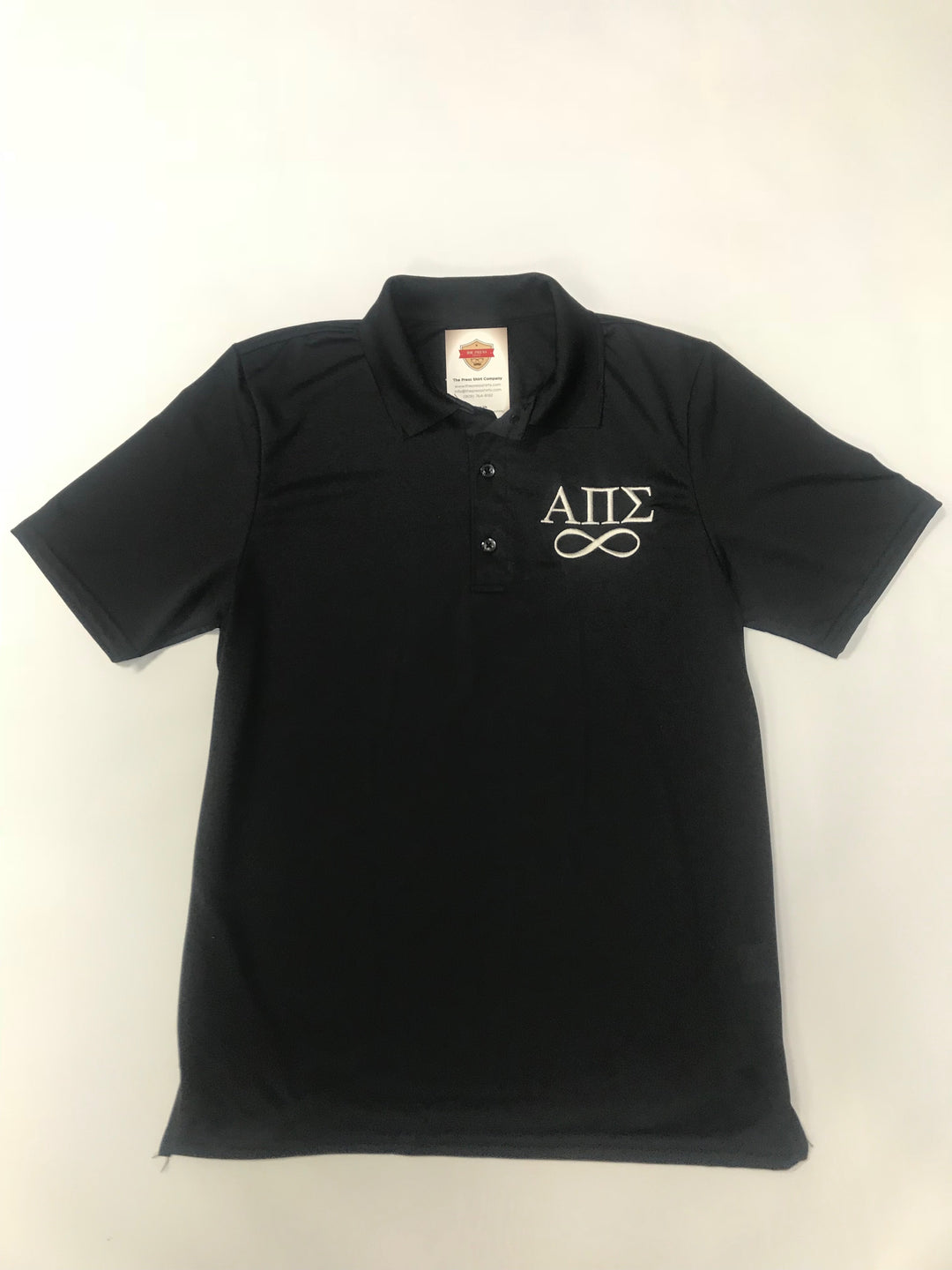 Alpha Pi Sigma Official Polo with Infinity Sign – Shopgreeklife